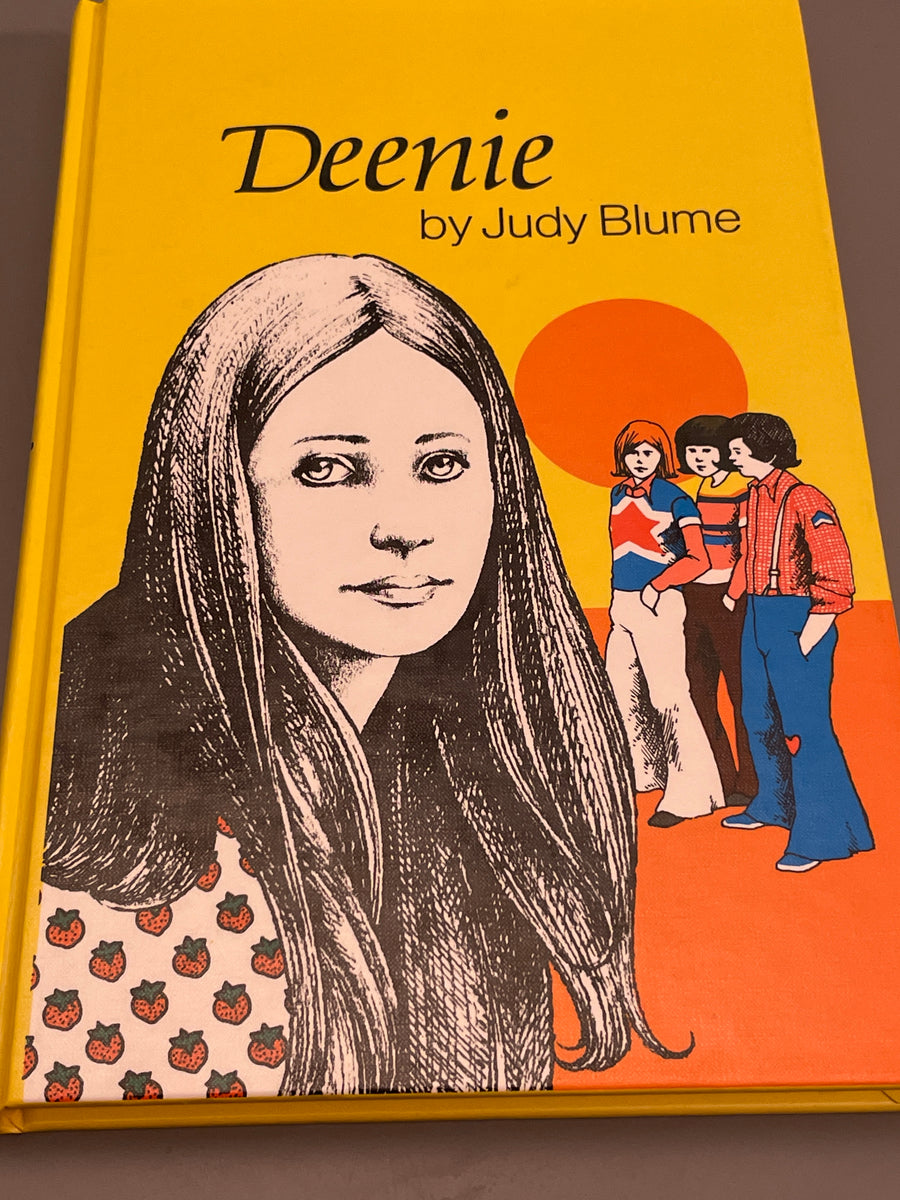 Deenie by Judy Blume (1988) LARGE PRINT Hardcover HTF Braun-Brumfield ...