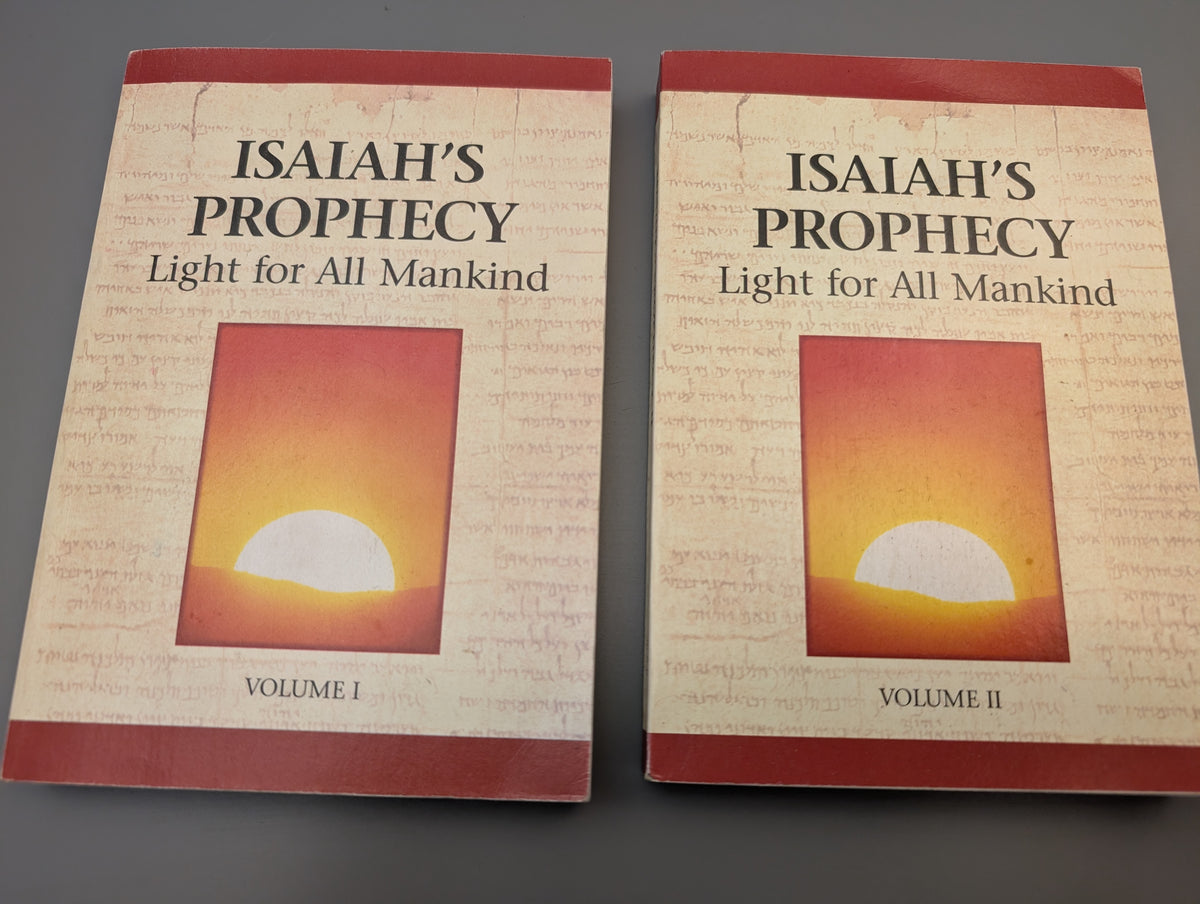 Watchtower Isaiah's Prophecy Light for All Mankind LOT 1 & 2 Jehovah's ...