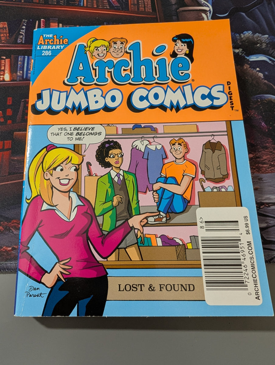 The Archie Library: Jumbo Comics Digest 286, Lost and Found VERY GOOD ...