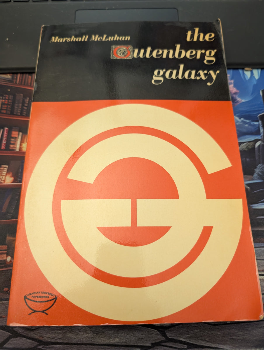 The Gutenberg Galaxy by McLuhan, Marshall (1967) Paperback GOOD See Pi ...