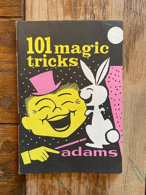Vintage 101 Magic Tricks (1955 S.S. Adams Co.) Digest – Ex Libris Used ...